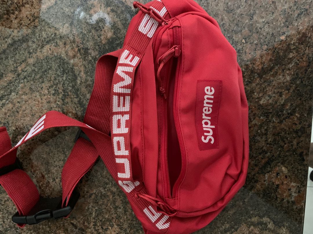 Supreme Bumbag, Men's Fashion, Bags, Sling Bags on Carousell