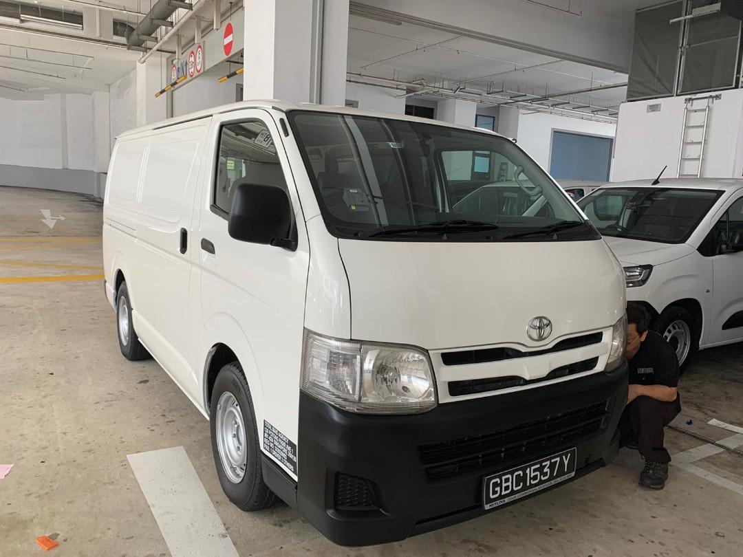 Toyota Hiace for monthly rental, Cars, Car Rental on Carousell