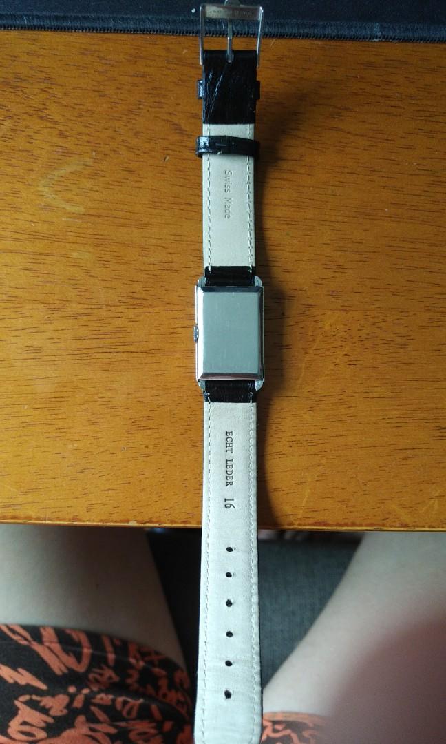 Vintage Omega Tank style watch, Luxury, Watches on Carousell