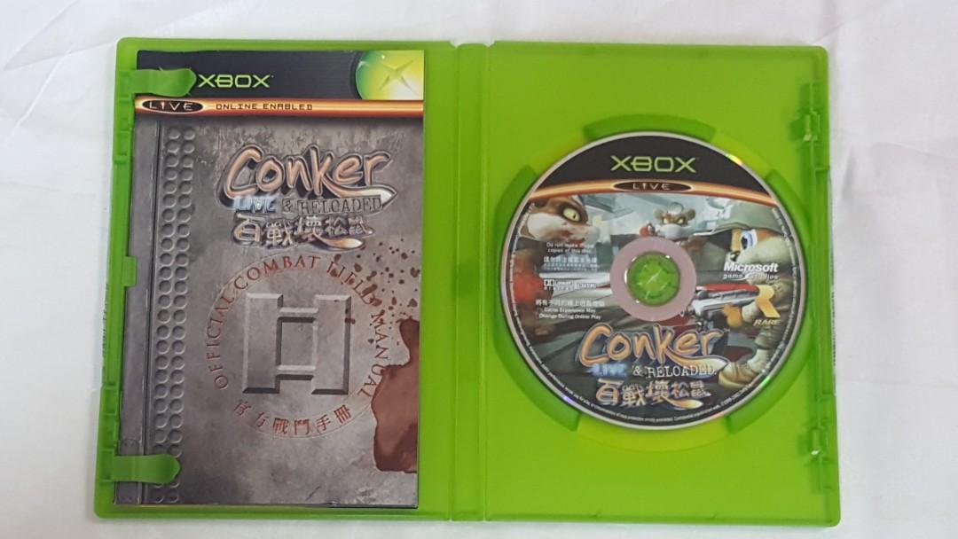 XBOX Conker Live & Reloaded, Video Gaming, Video Games, Xbox on Carousell