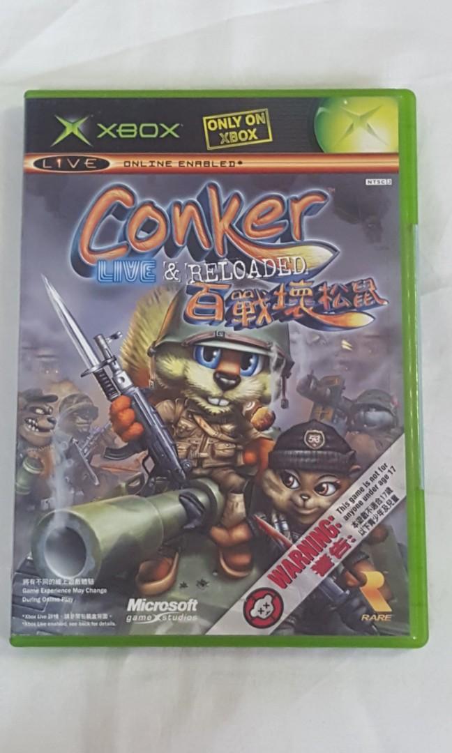 XBOX Conker Live & Reloaded, Video Gaming, Video Games, Xbox on Carousell