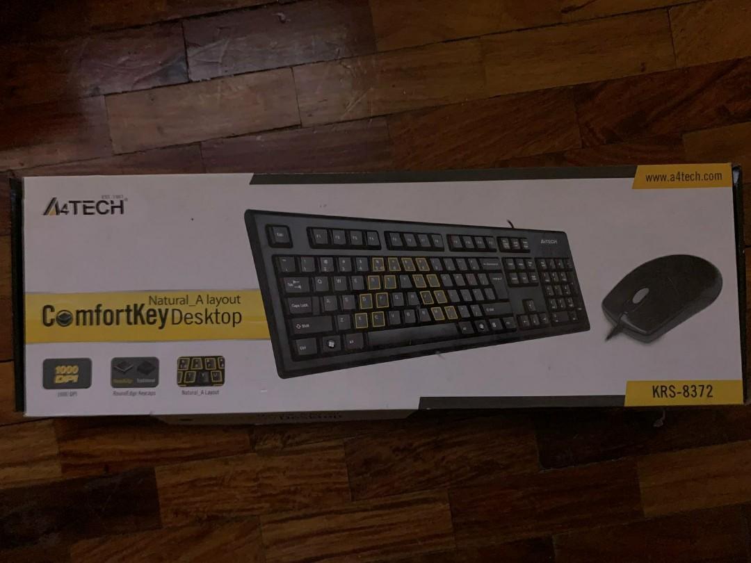 A4 Tech Keyboard Comfort key Desktop, Computers & Tech, Parts & Accessories, Computer Keyboard ...