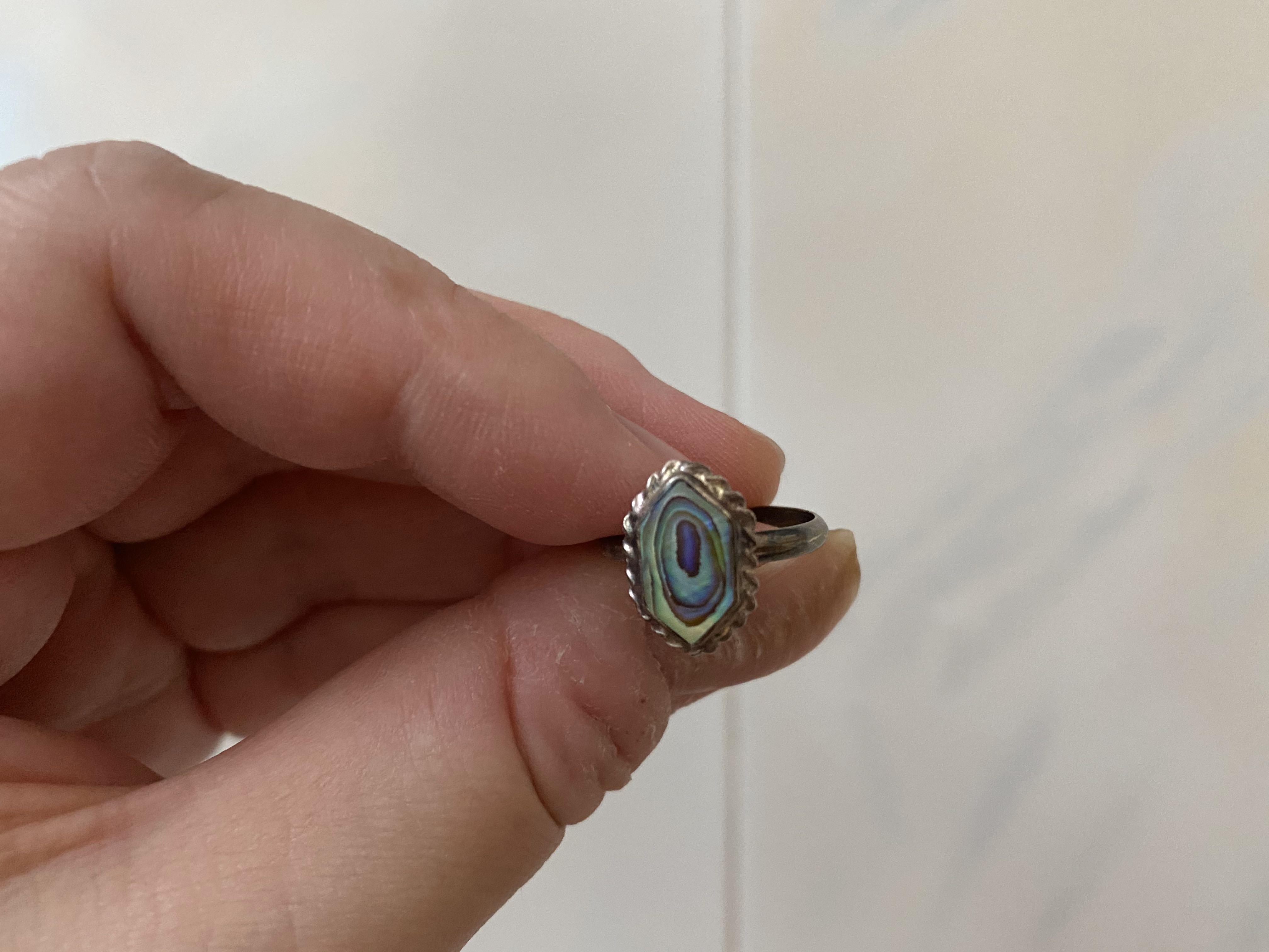 Abalone Shell Ring from New Zealand, Women's Fashion, Jewelry ...