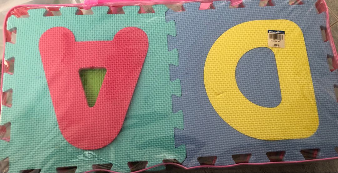 Alphabet mat, Babies & Kids, Infant Playtime on Carousell