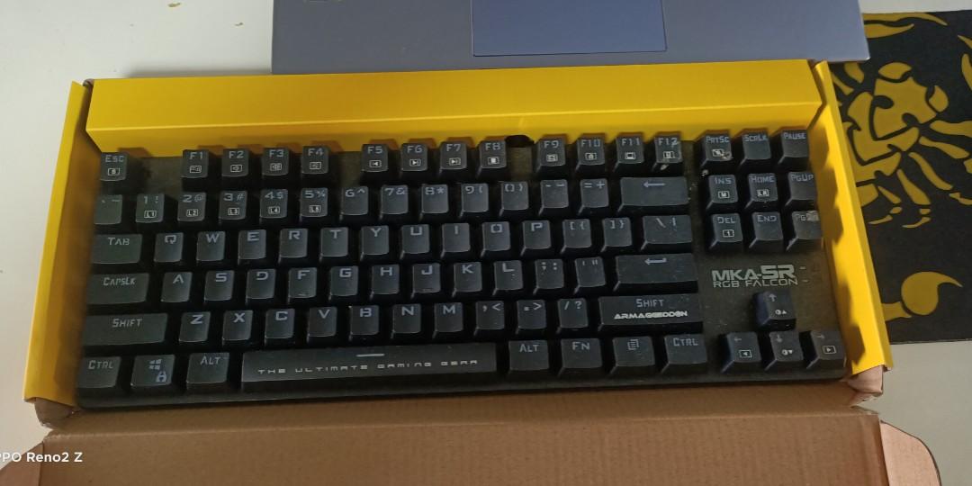 Armageddon MKA-5R RGB FALCON mechanical gaming keyboard, Electronics ...