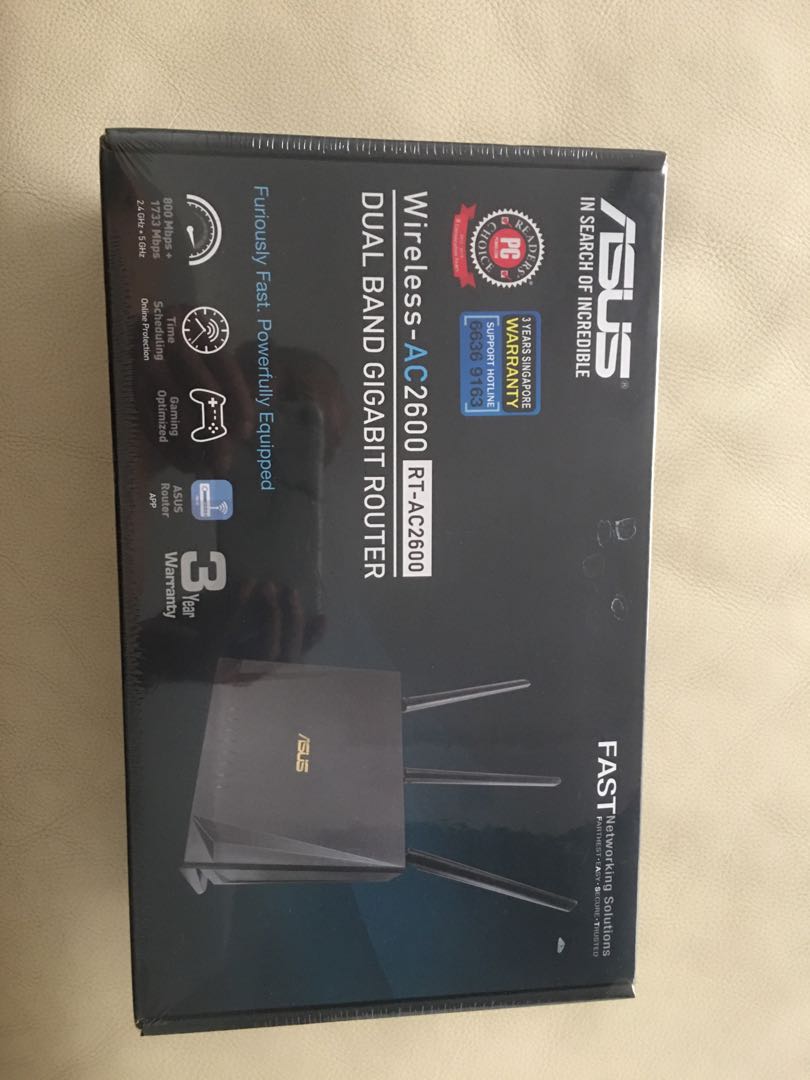 Asus wireless AC 2600 router, Computers & Tech, Parts & Accessories ...