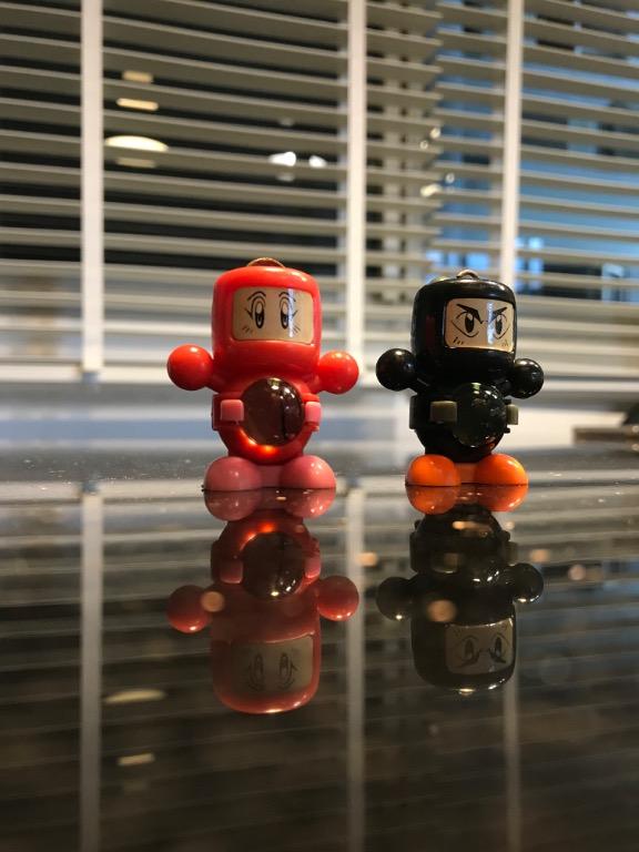 Bomberman collectible vintage figurine toy with marble, Hobbies & Toys ...