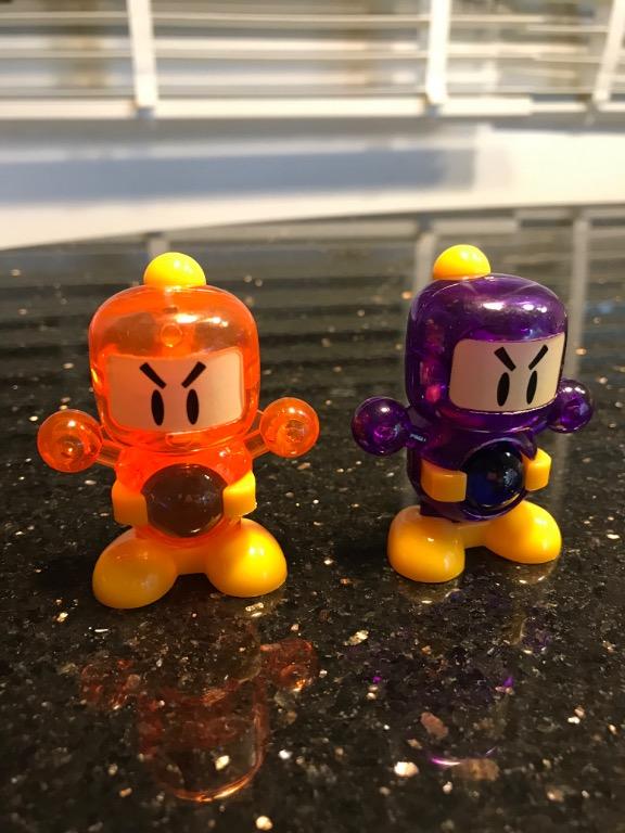 Bomberman collectible vintage figurine toy with marble, Hobbies & Toys ...