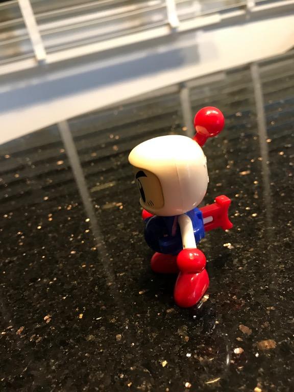 Bomberman collectible vintage figurine toy with marble, Hobbies & Toys ...