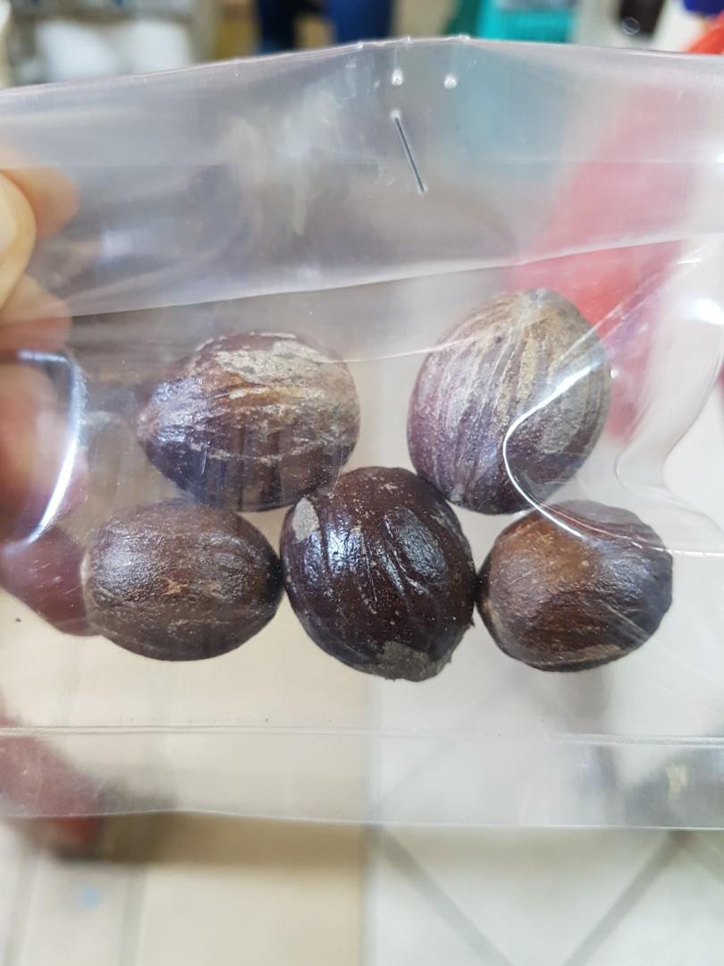 Buah Pala / Nutmeg, Food & Drinks, Packaged & Instant Food on Carousell