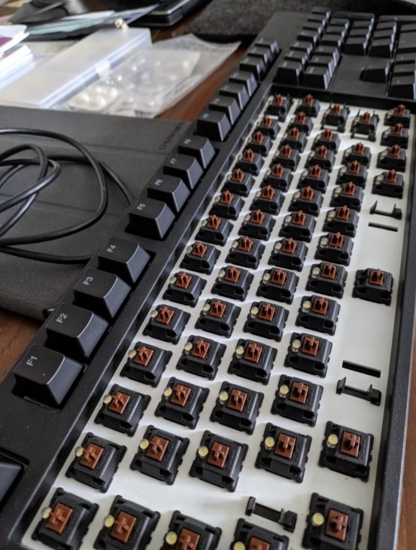 Code WASD keyboard v2b brown switch, Computers & Tech, Parts ...