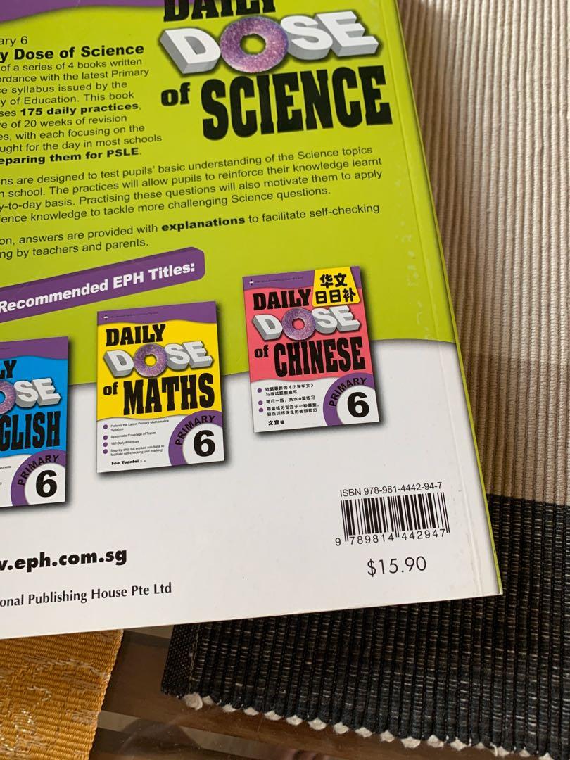 Daily dose of science (PSLE), Hobbies & Toys, Books & Magazines ...