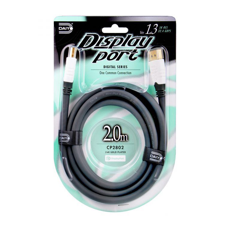 Daiyo DisplayPort Cable 2.0M, Computers & Tech, Parts & Accessories ...