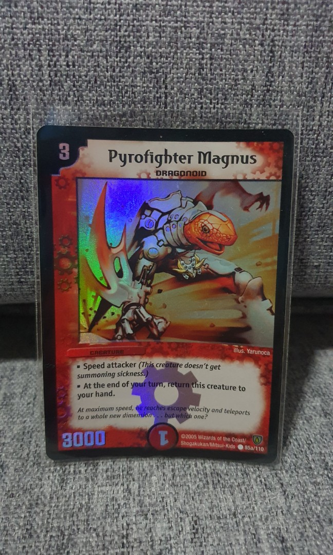 Duel Masters - Pyrofighter Magnus, Hobbies & Toys, Toys & Games on ...