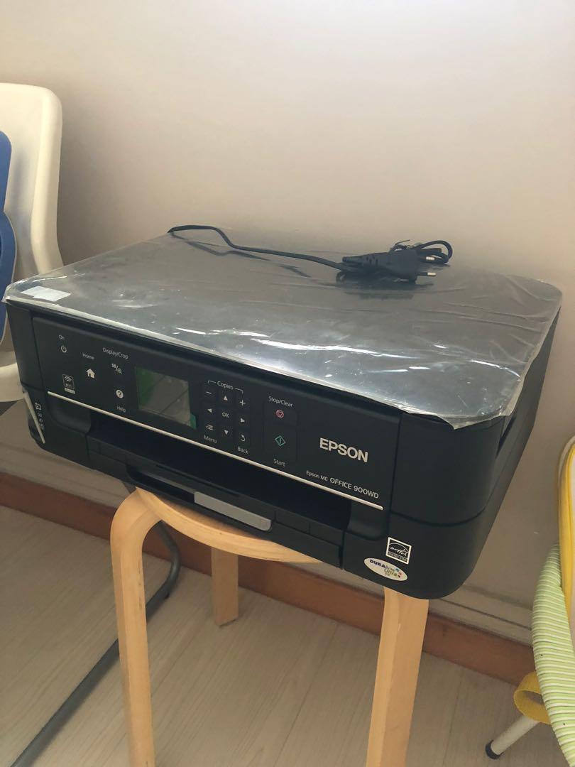 Epson ME Office 900WD with ink newly installed, Computers & Tech ...