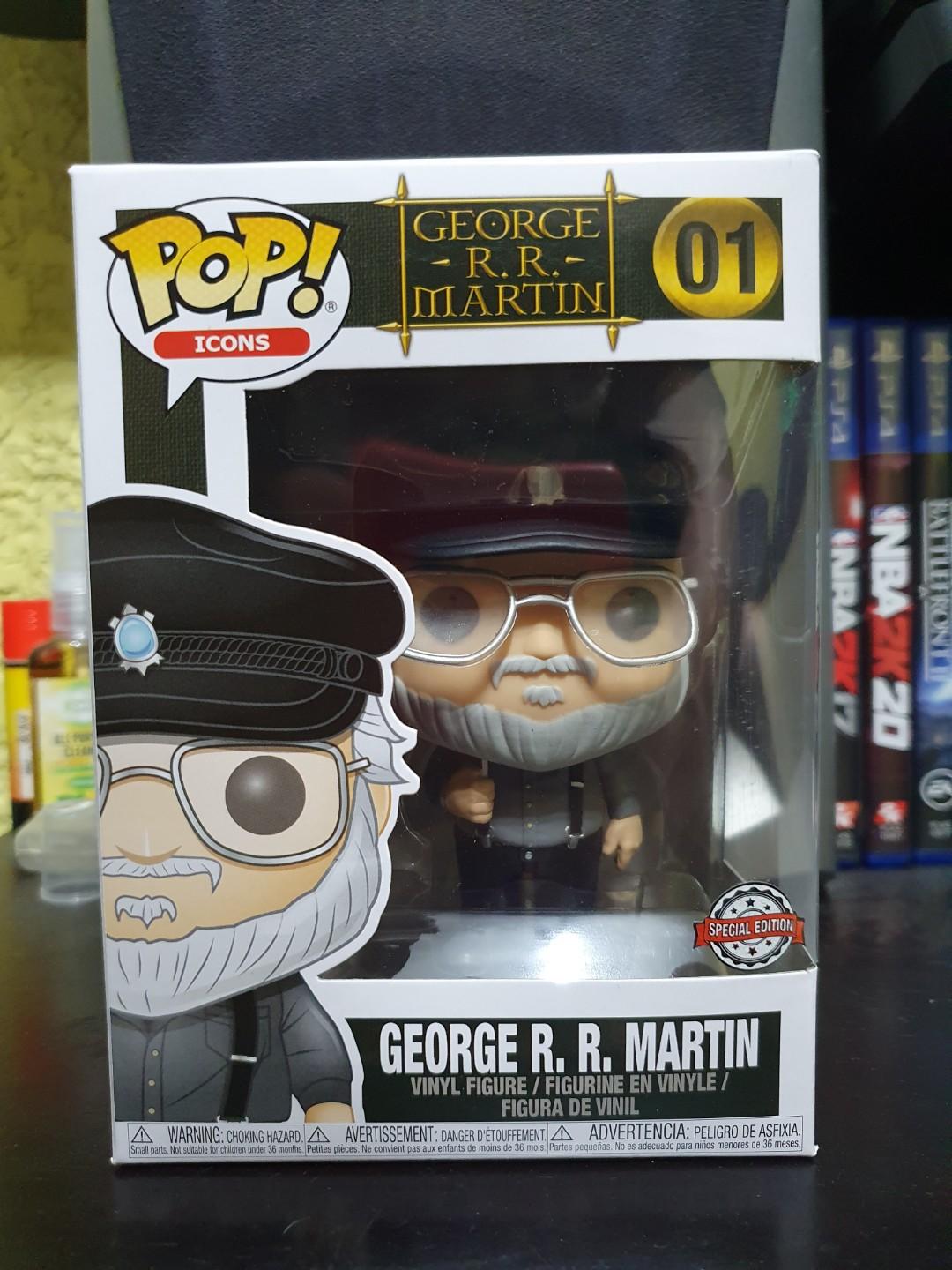 Funko Pop George Martin Game of Thrones, Hobbies & Toys, Toys & Games ...