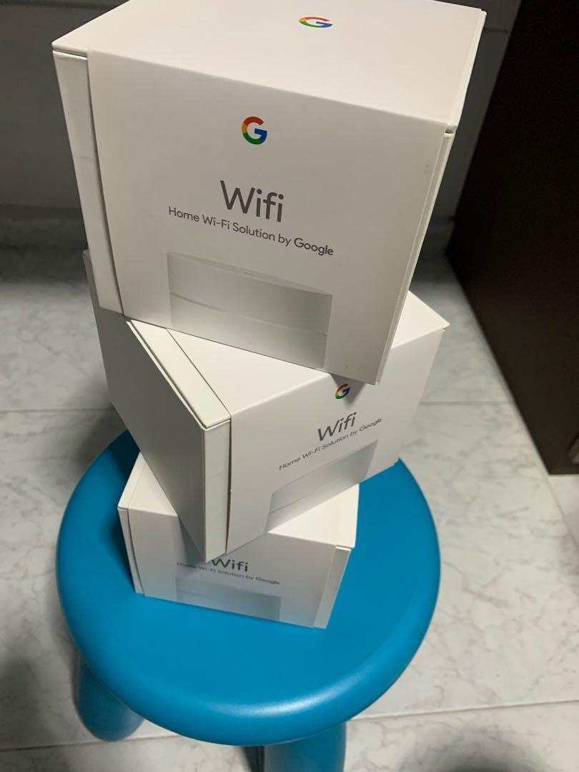 Google wifi mesh (3 piece set), Mobile Phones & Gadgets, Mobile Phones ...