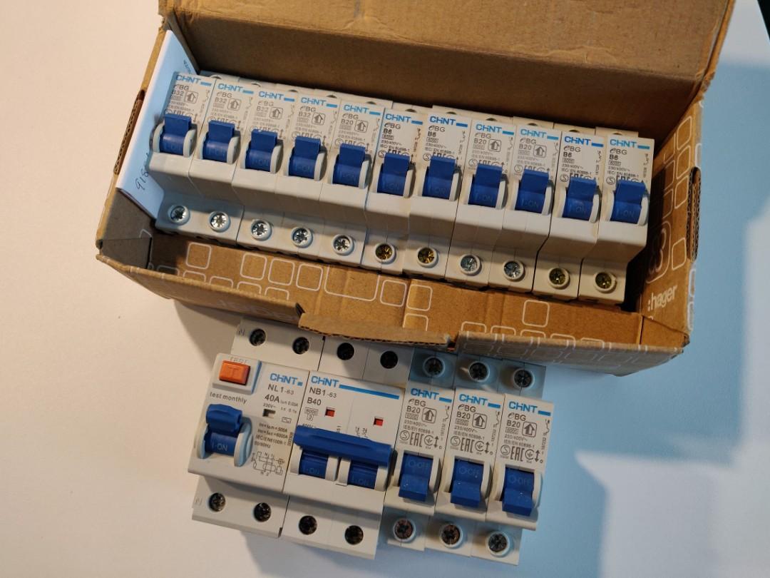 HDB BTO Circult Breakers, MCB, RCCB, Furniture & Home Living, Lighting ...