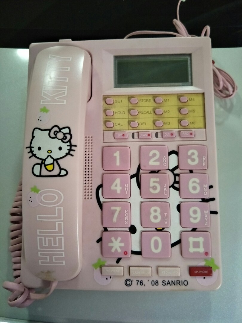 Hello Kitty Telephone, Hobbies & Toys, Memorabilia & Collectibles, Fan ...