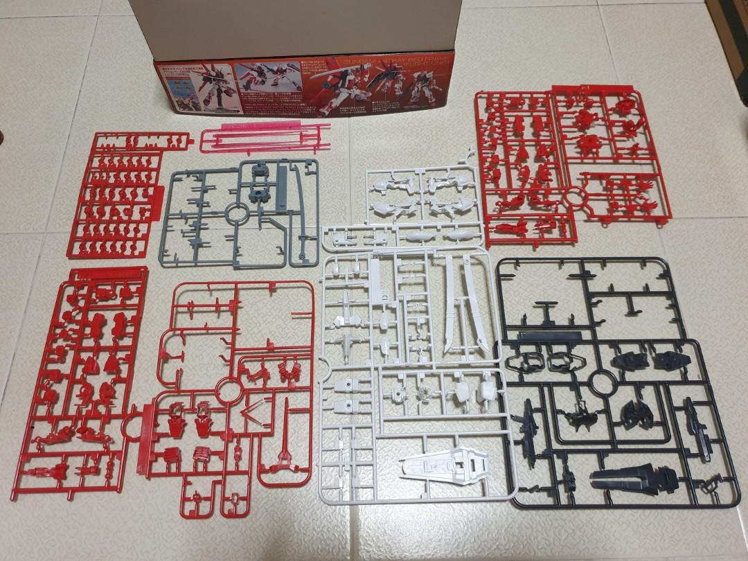 HG 1/144 Gundam Astray Red Frame [Flight Unit] (backpack and Bucue head ...