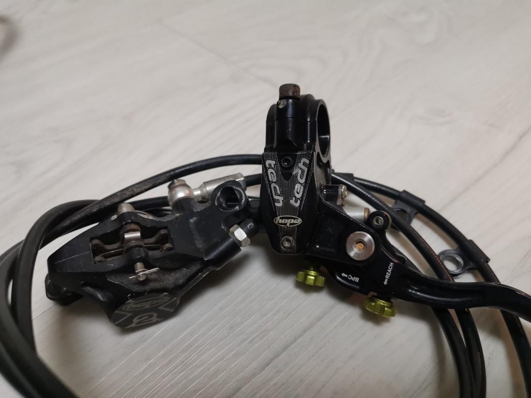 Hope Tech Evo V2 special edition hydraulic brakes, Sports Equipment ...