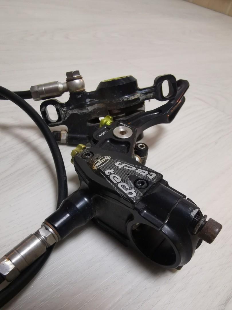 Hope Tech Evo V2 special edition hydraulic brakes, Sports Equipment ...