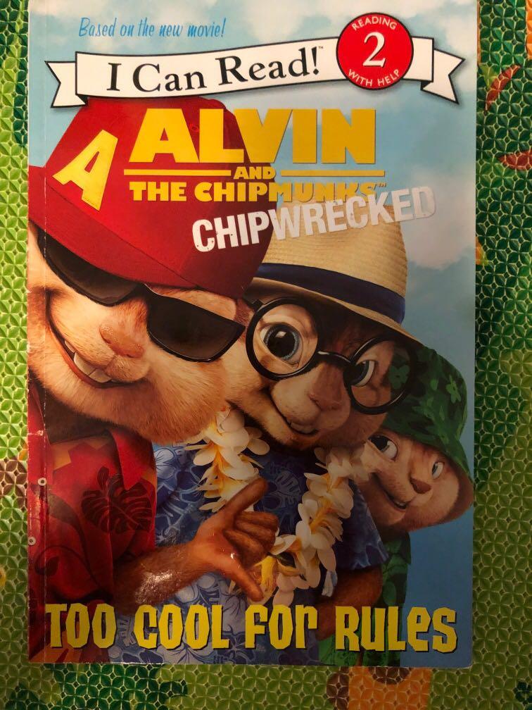 I can read level 2 Alvin and the Chipmunks Chipwrecked Too Cool for ...