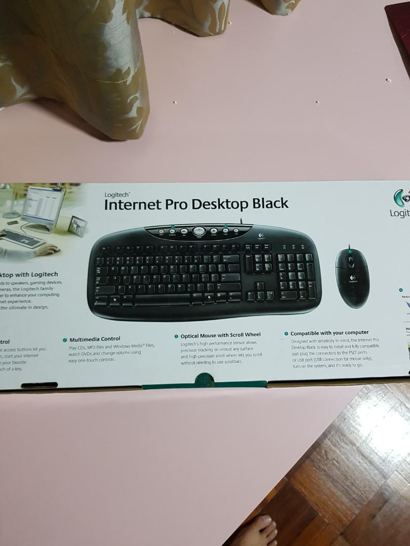 Logitech Keyboard Wired Computers And Tech Parts And Accessories Computer Keyboard On Carousell
