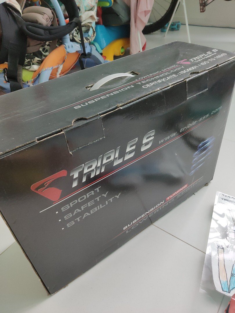 Lowering springs for Vios NCP93, Car Accessories, Accessories on Carousell