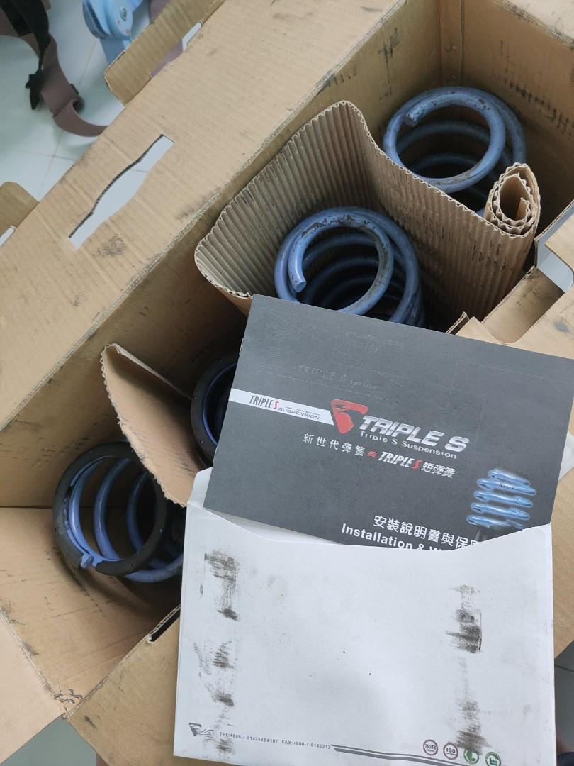 Lowering springs for Vios NCP93, Car Accessories, Accessories on Carousell