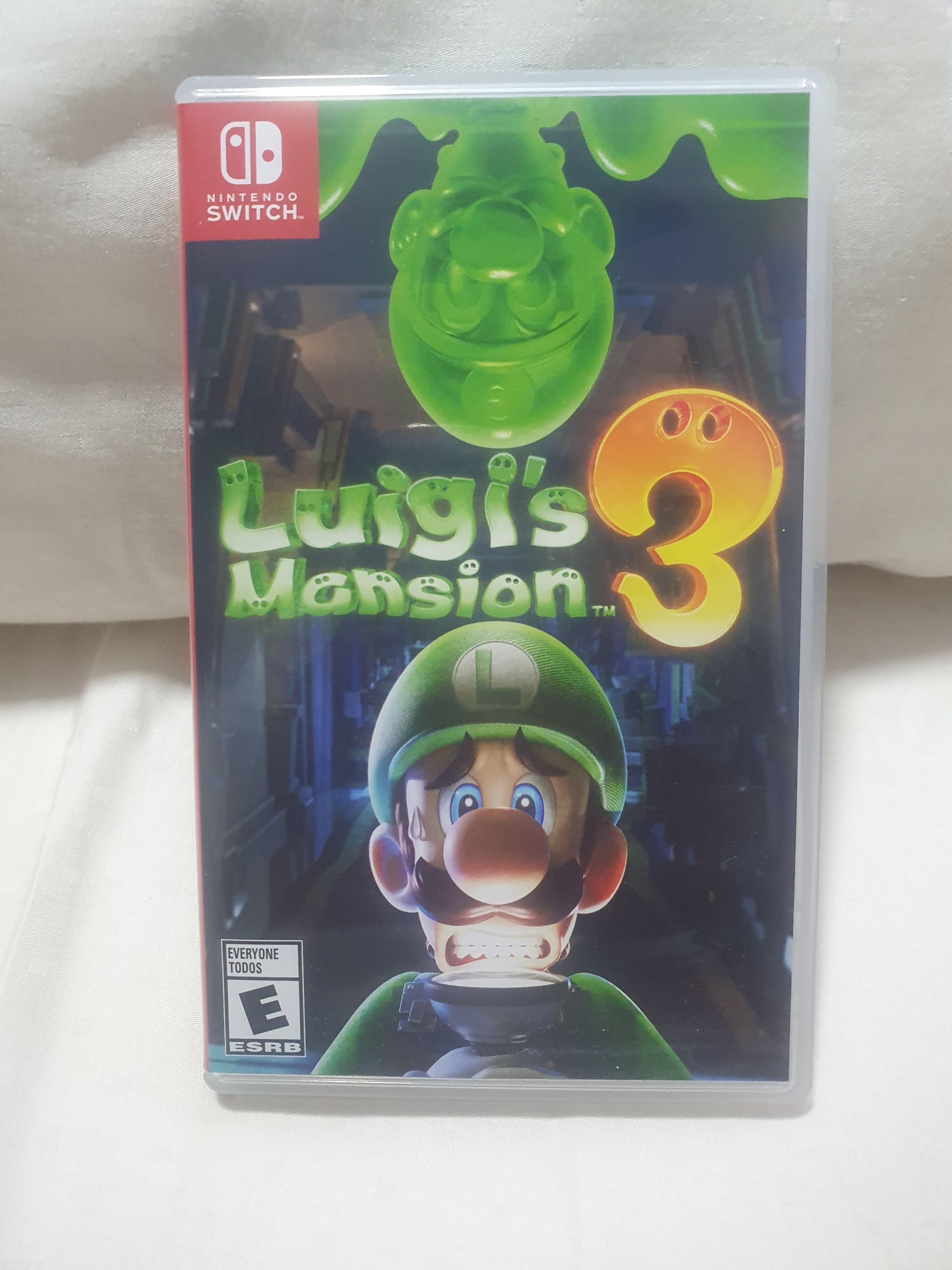 Luigi's Mansion 3 (Nintendo Switch), Video Gaming, Video Games ...