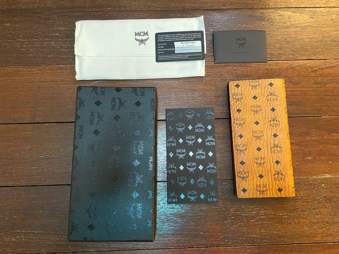 MCM Long BiFold Wallet, Luxury, Bags & Wallets on Carousell