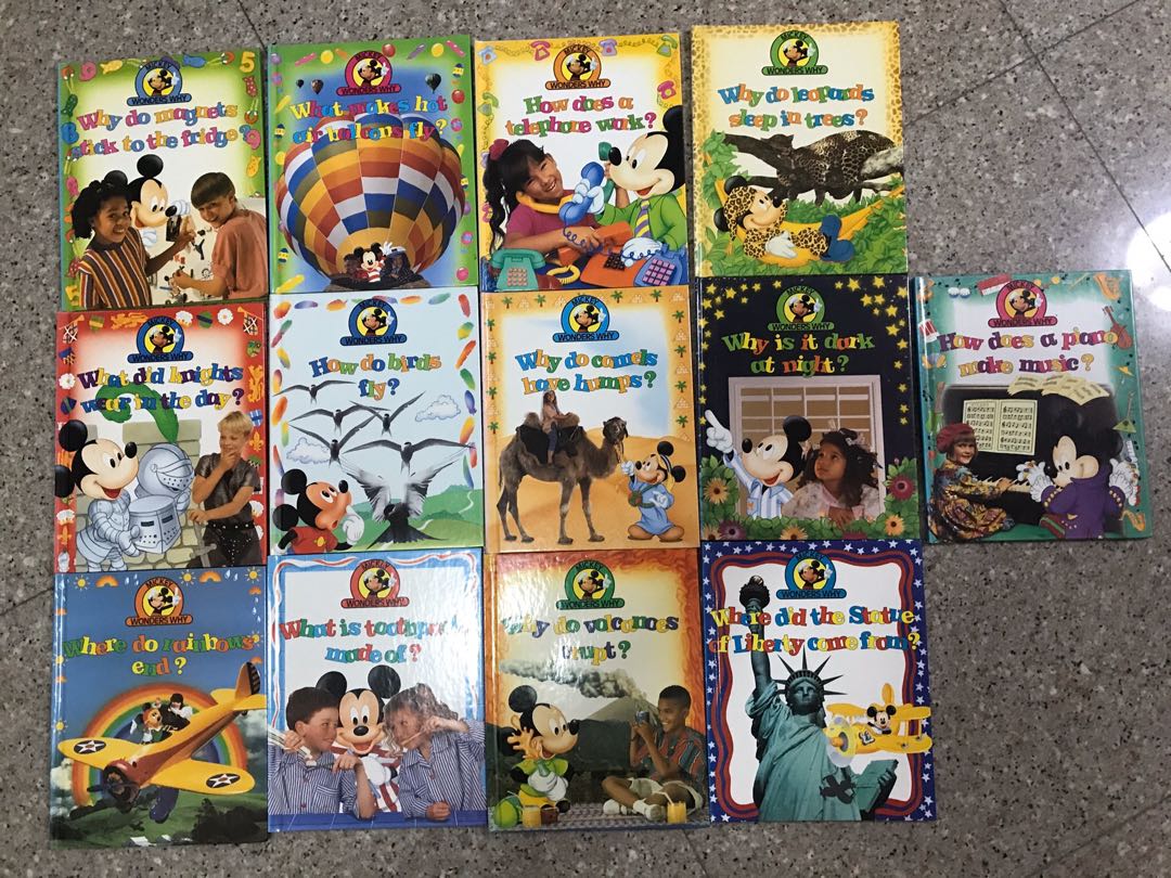 Mickey Mouse Wonder Why Series, Hobbies & Toys, Books & Magazines ...