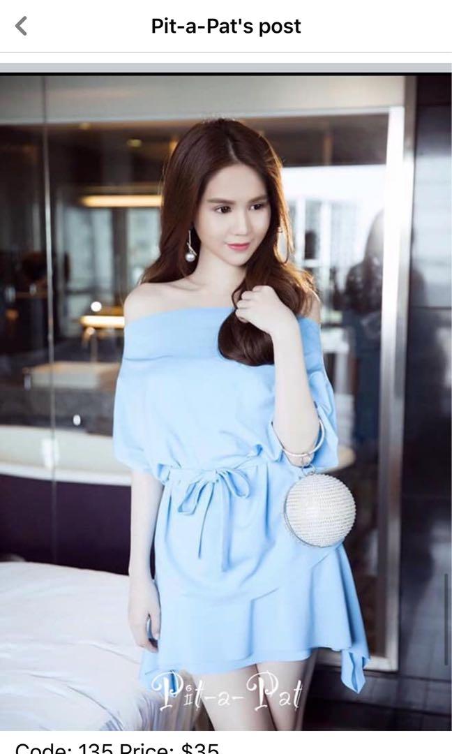 Mythically Yours office wear, Women's Fashion, Dresses & Sets, Evening dresses & gowns on Carousell