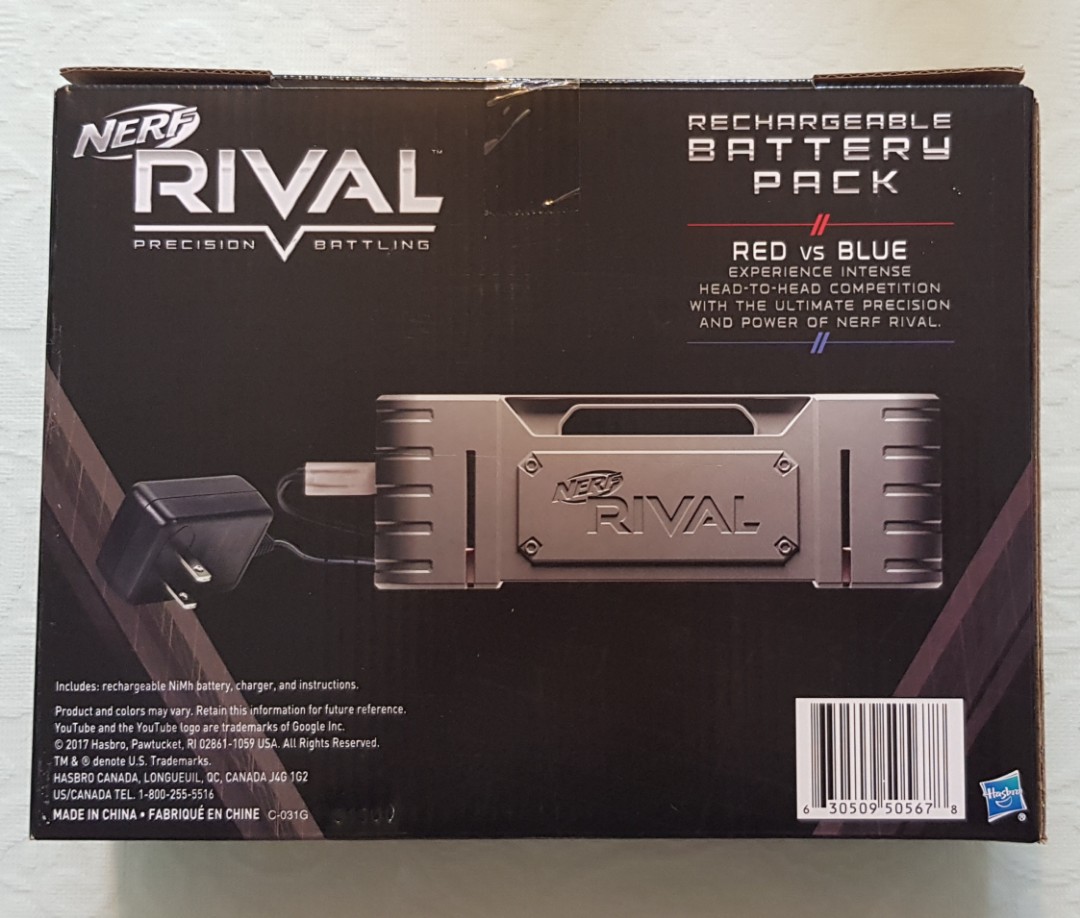 Nerf Rival Battery BNIB, Hobbies & Toys, Toys & Games on Carousell