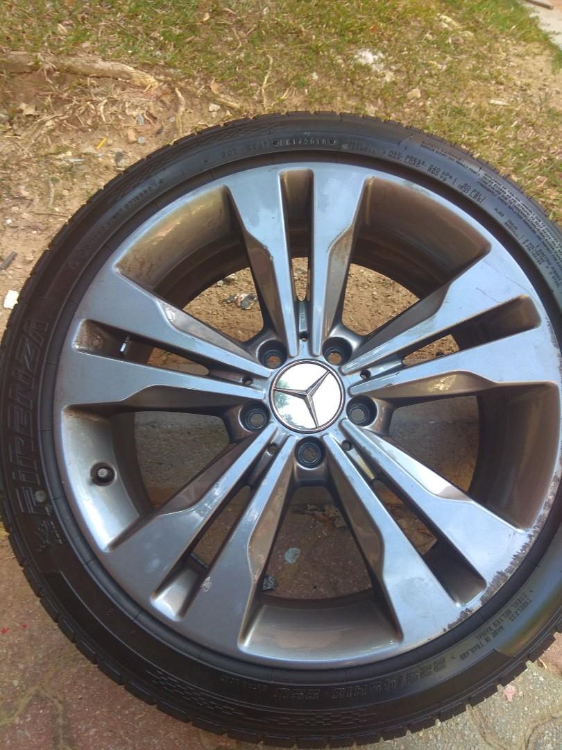 ORIGINAL MERCEDES RIMS AND TYRES, Car Accessories, Tyres & Rims on ...