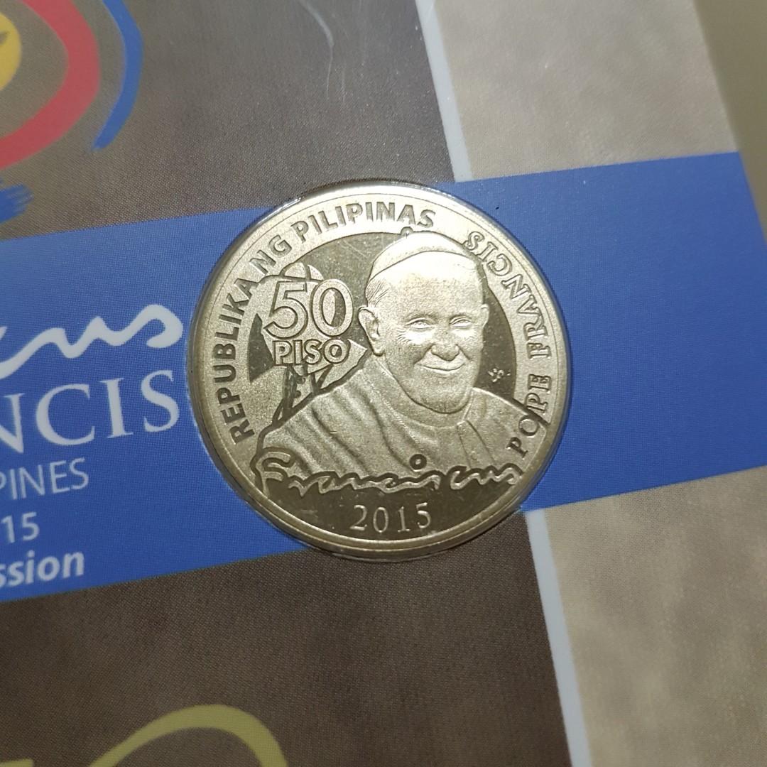Pope Francis 2015 Papal Visit Commemorative Coin, Hobbies & Toys ...