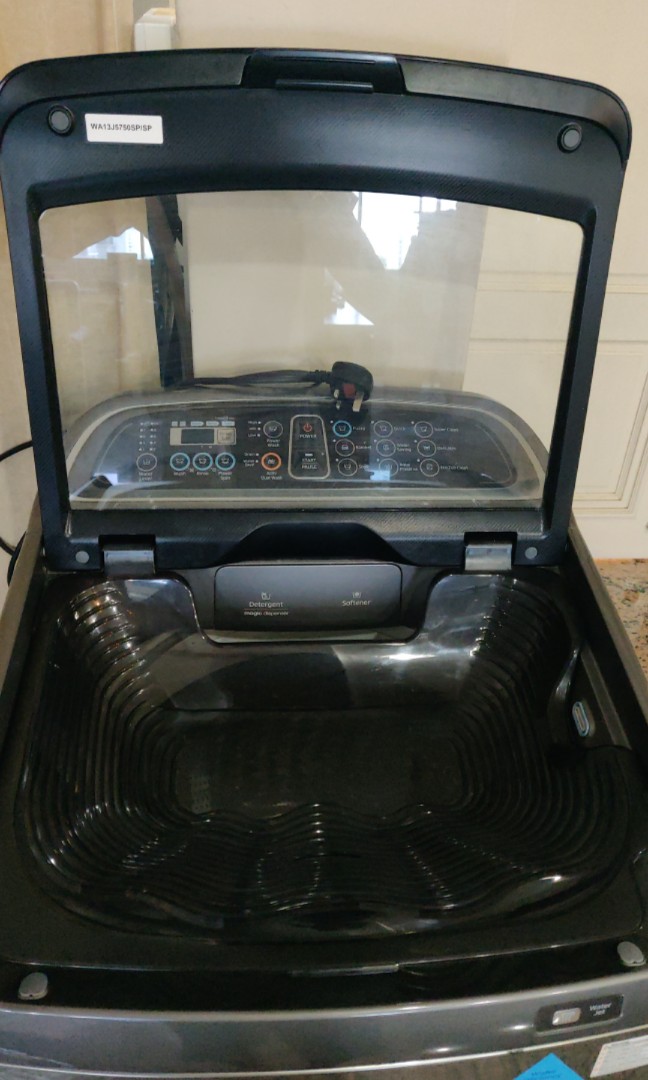 Samsung 13kg Washing Machine WA13J5750SP, TV & Home Appliances, Washing ...
