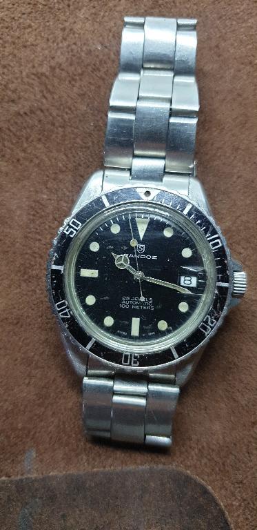 Sandoz Submariner 5513 Automatic Diver Swiss Watch, Men's Fashion ...