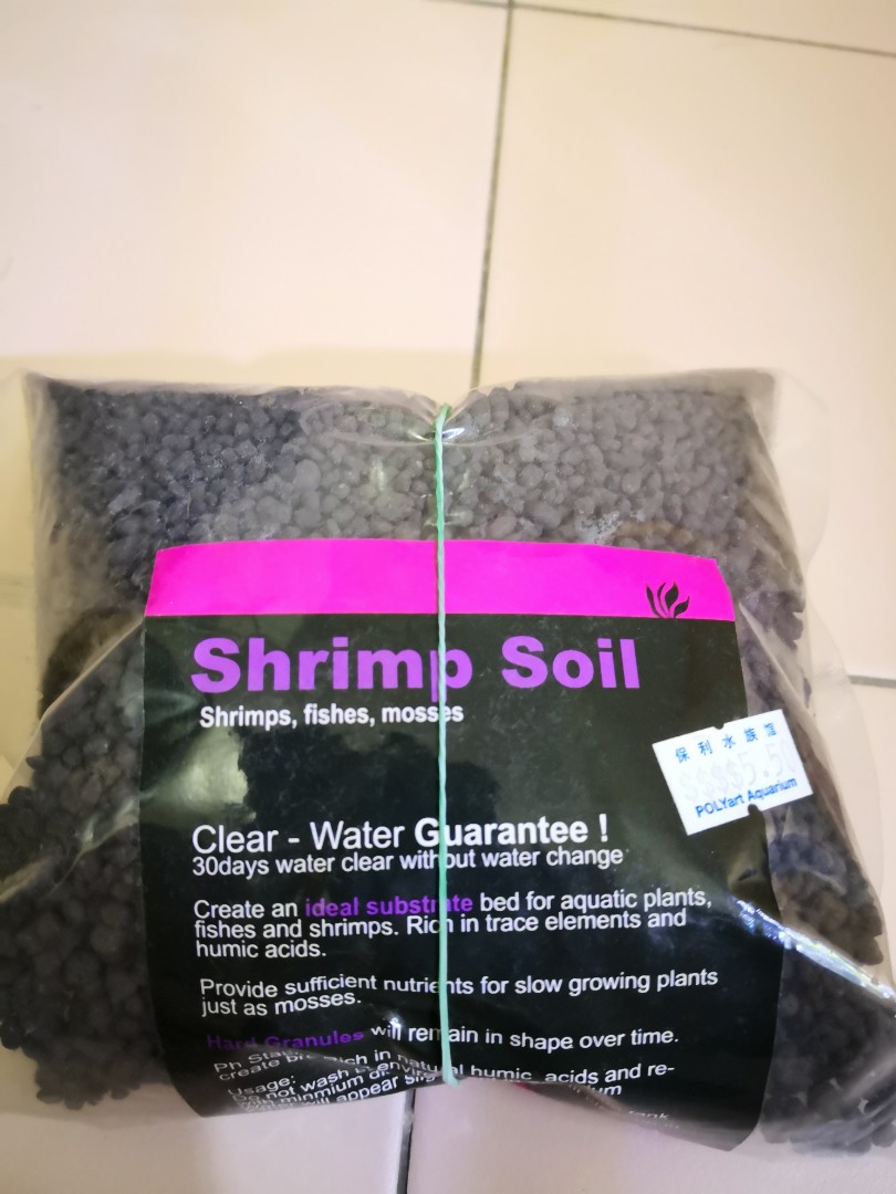 Shrimp soil, Furniture & Home Living, Gardening, Plants & Seeds on ...