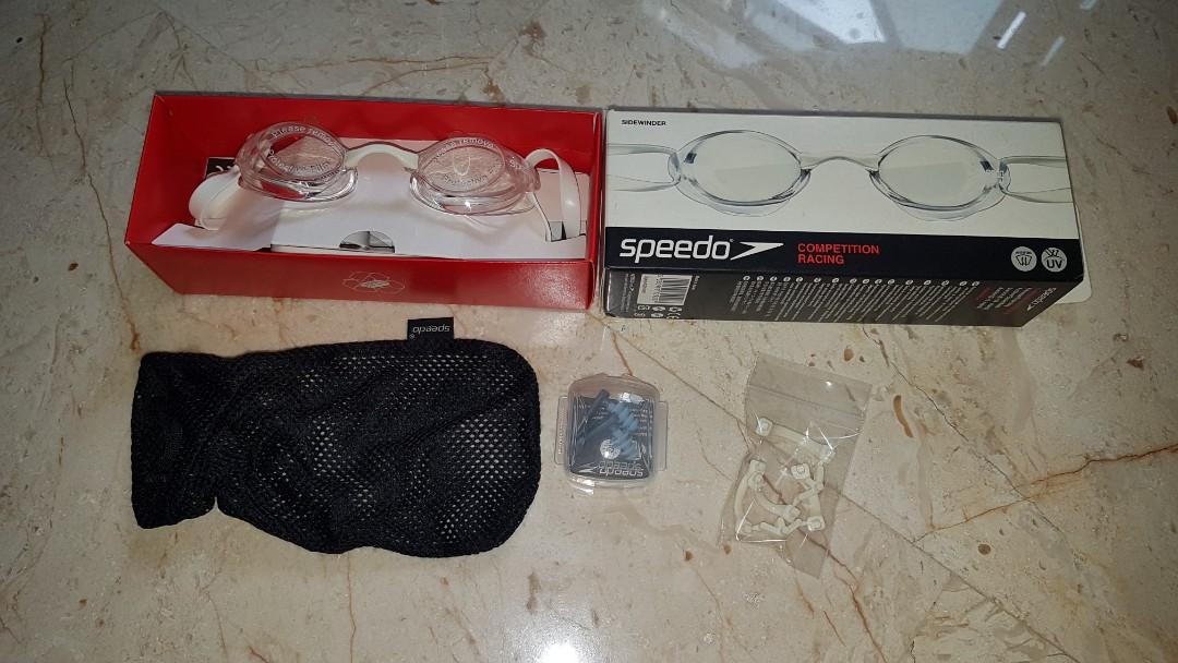 Speedo competition swim google, Sports Equipment, Sports & Games, Water ...