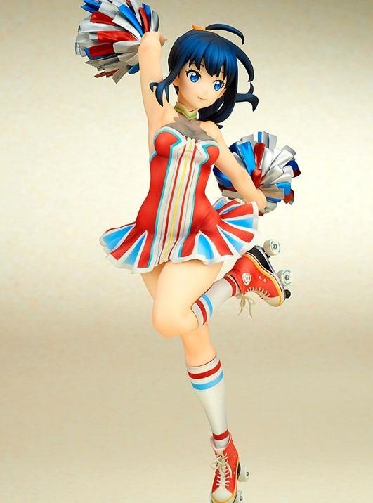SSSS.GRIDMAN - Red/White Cheerleader Rikka Takarada, Hobbies & Toys ...