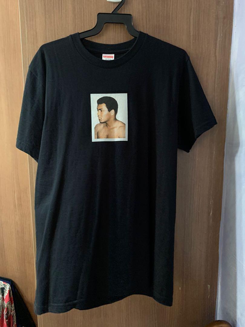 Supreme Muhammad Ali photo tee, Men's Fashion, Tops & Sets, Tshirts ...