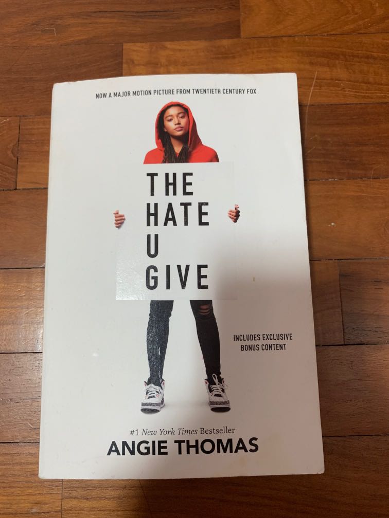 The hate U give book, Hobbies & Toys, Books & Magazines, Fiction & Non-Fiction on Carousell