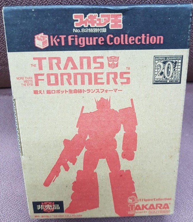 Transformers K.T Figure Collection Optimus Prime 20th Anniversary ...