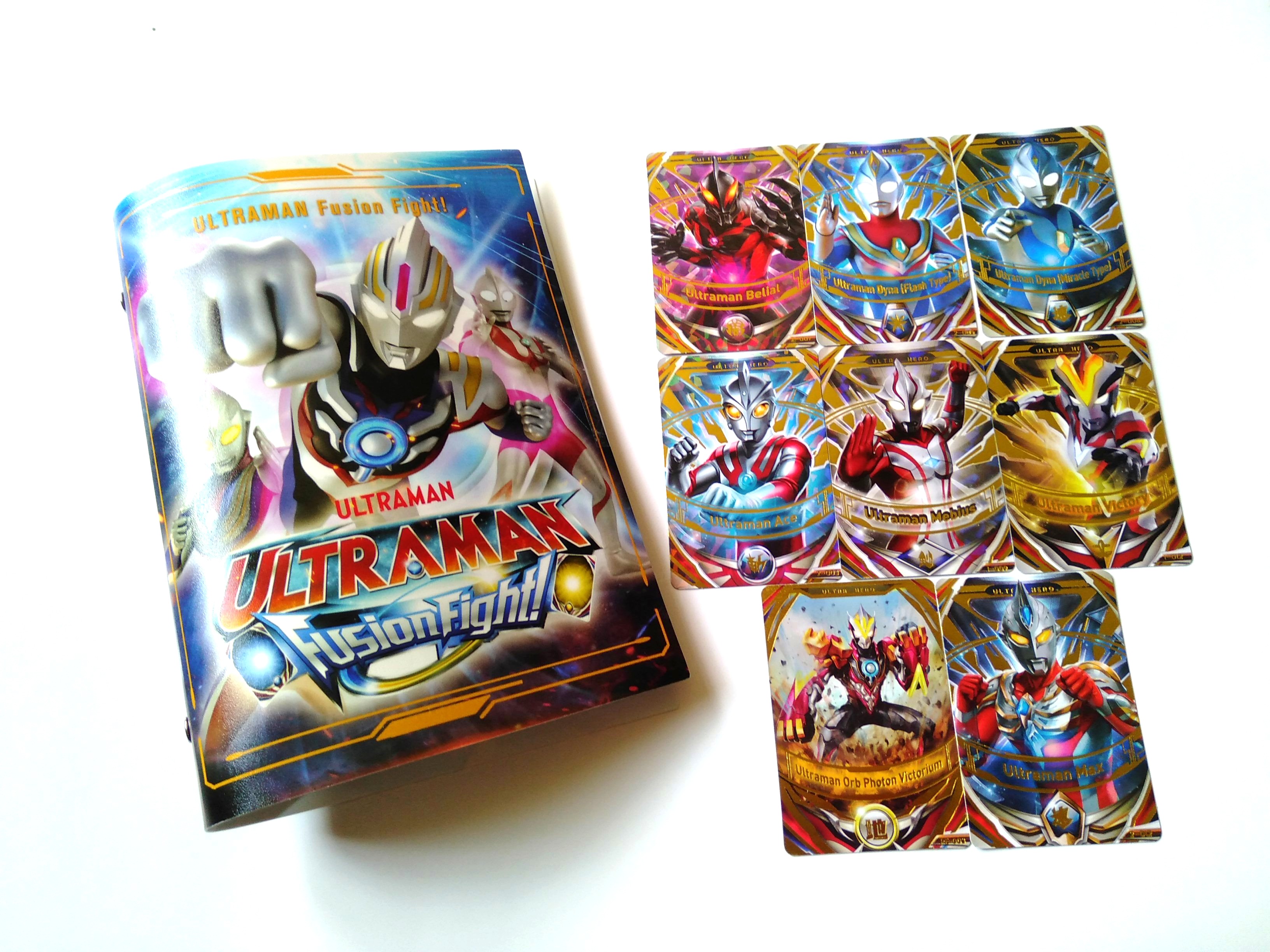 Ultraman "Fusion Fight!" Official Cards Set (Kamen Rider/Power Rangers ...