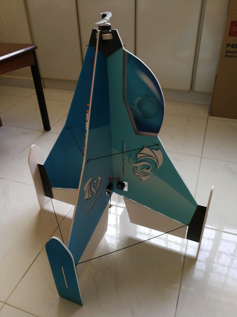 Used RC Vtol plane, Hobbies & Toys, Toys & Games on Carousell