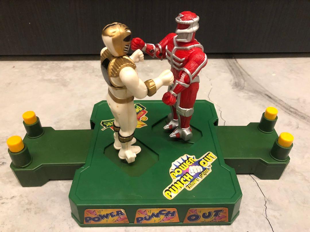 Vintage 1994 Mighty Morphin Power Rangers Power Punch Out Travel Game ...