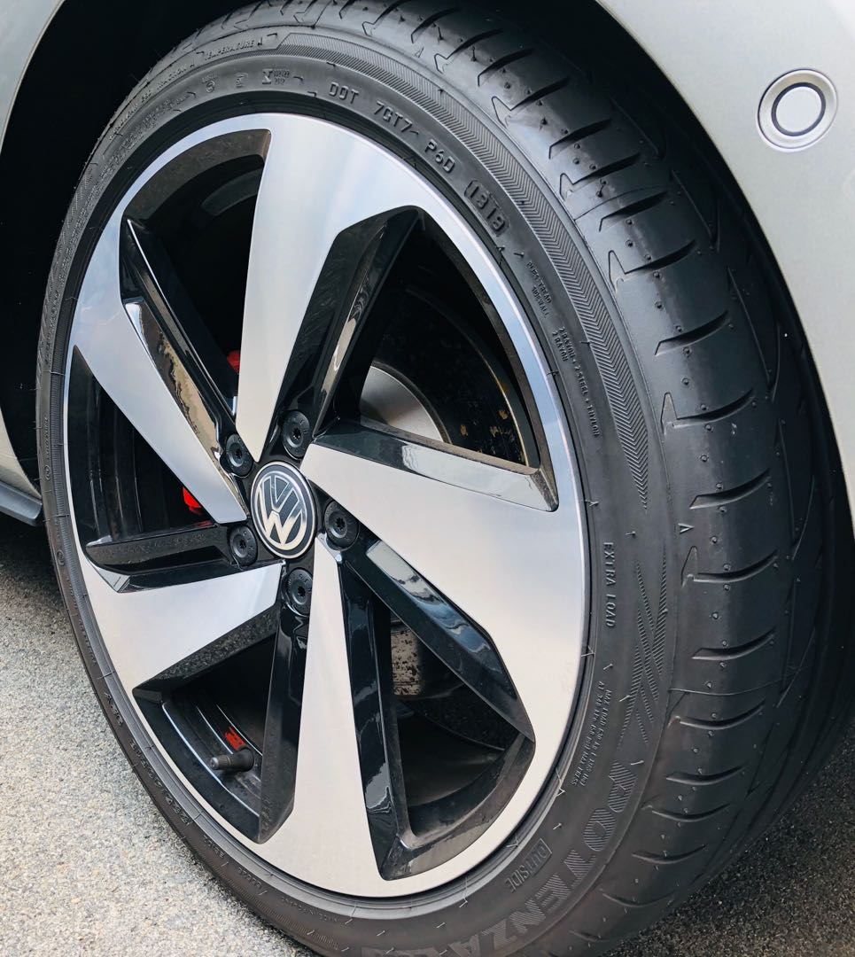 VW Golf GTI Milton 18” Alloy Wheels & Tyres, Car Accessories, Tyres ...