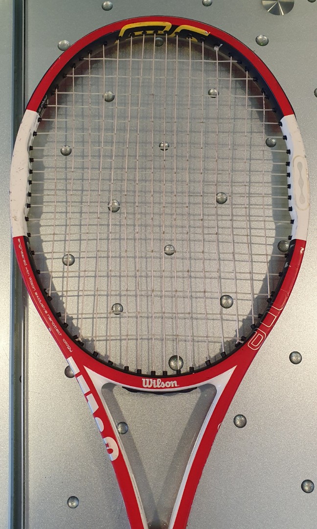 Wilson N-Code Six One Tour, Sports Equipment, Sports & Games, Racket ...